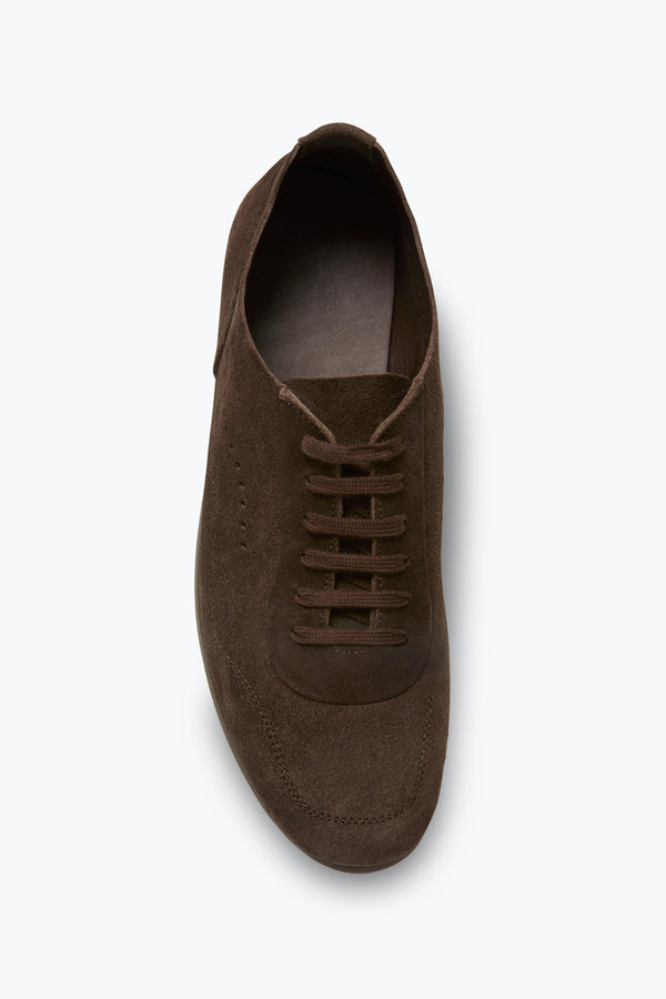 Trainer (Chocolate Suede) - Stoffa