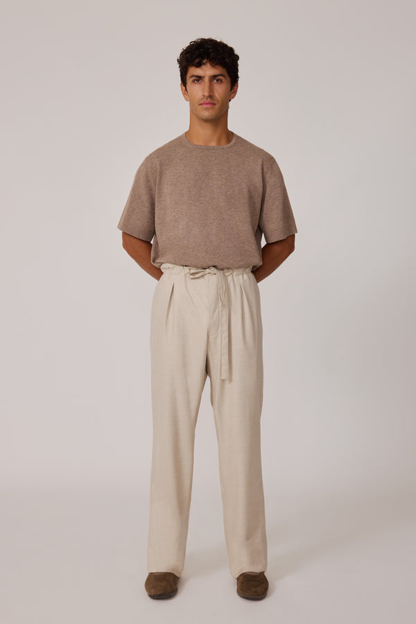 Relaxed Moss Flannel Sets - Stoffa