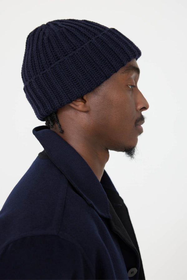 Watch Cap (Navy Cashmere) - Stoffa