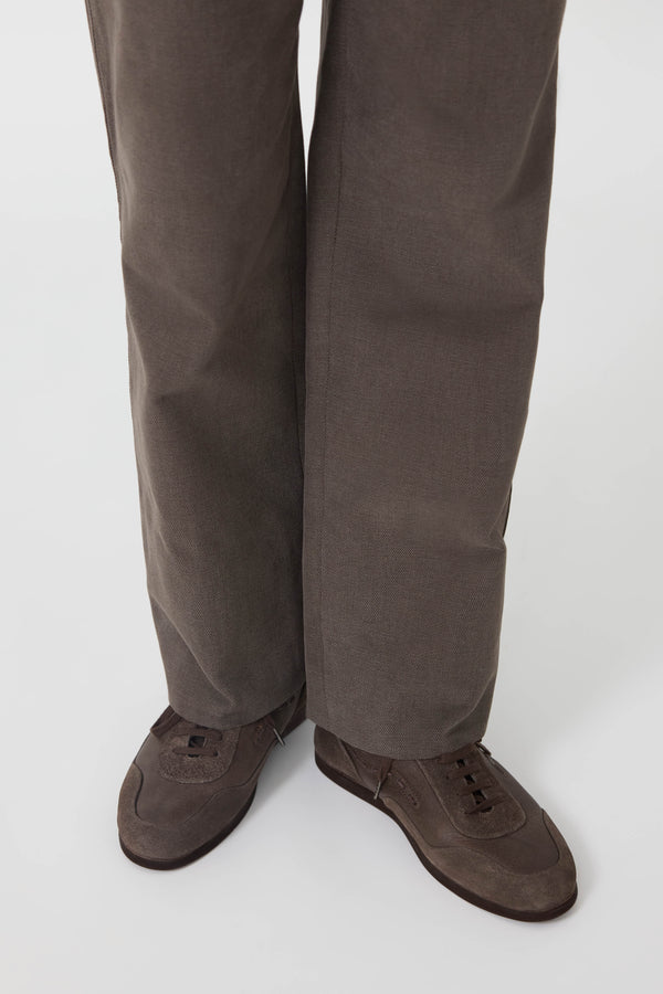 Trainer - Special Edition (Brown Suede & Leather) - Stoffa